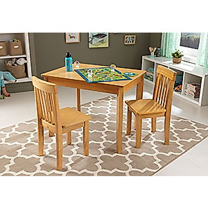 KidKraft Avalon Table II & Chairs Set, Natural, 30 x 24 x 10