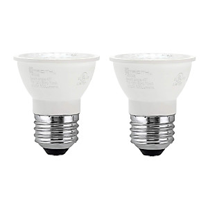 Xtricity LED PAR16 50W Equivalent (7W) Dimmable Spot Light Bulb, 500 Lumens, 3000k Soft White, 120V, Energy Star Certified, UL Listed (2 Pack)