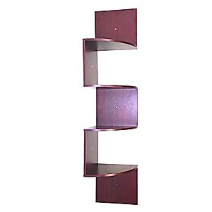 4D Concepts Hanging Corner Storage, Cherry