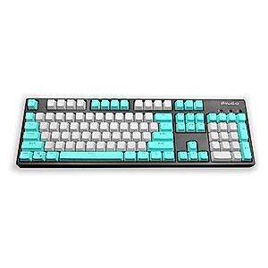 104 Keys Double Shot PBT Translucnt Backlit Keycap OEM Profile Keyset for All Cherry MX Switches Mechanical Gaming Keyboards Standard ANSI Layout 108 104 87 TKL 60%