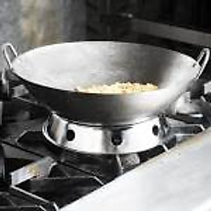 Stove Rack Home Pan Stand Support Gas Cooker Stainless Steel Reversible Pots Holder(2pcs 23.5cm)