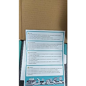 LAB FISH PRP Lab Benchtop Centrifuge Machine 6 x 2ml/5ml/10ml/15ml Capacity Test Tubes,Low Speed 500-5000r/min,Max 3074xg RCF