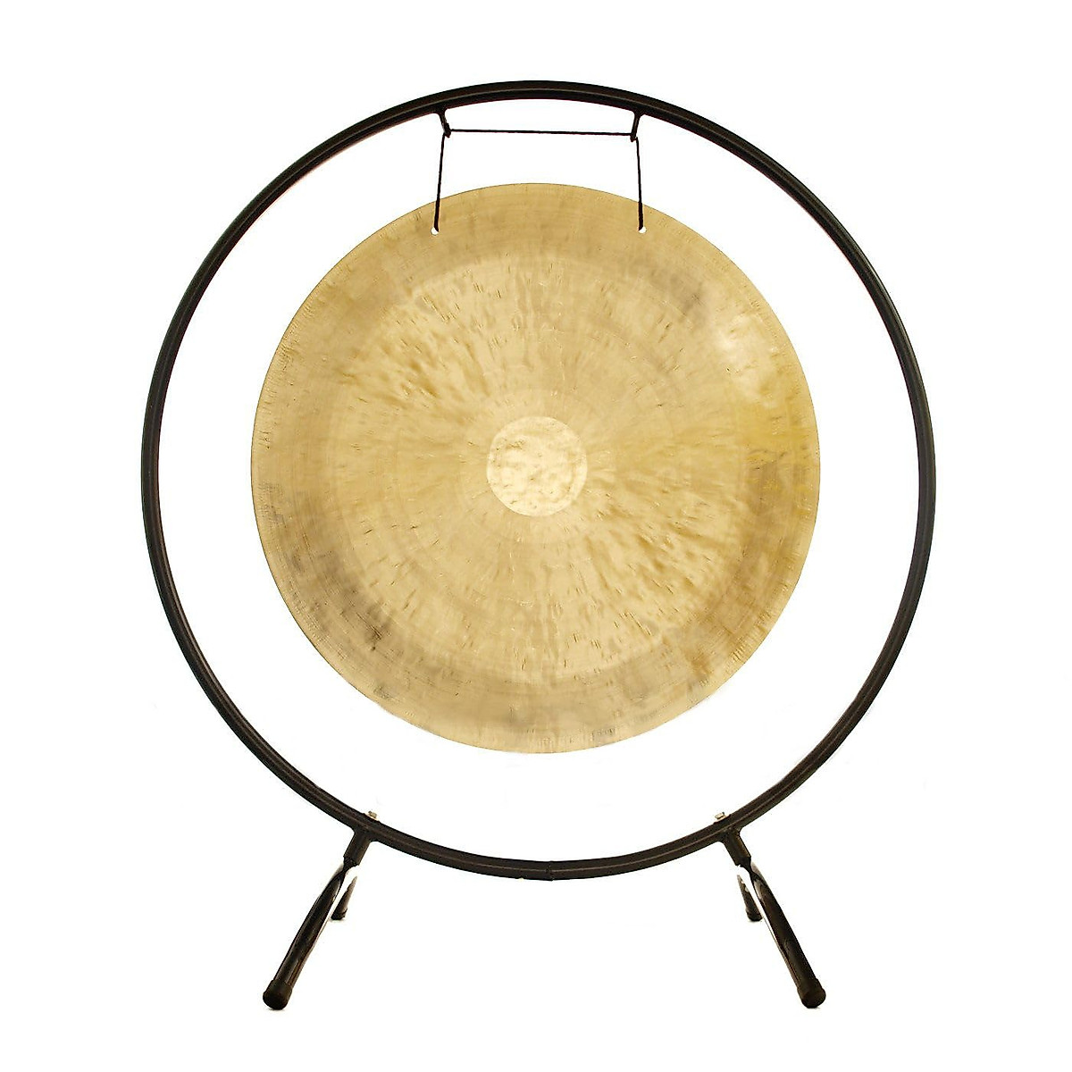 20" to 24" Gongs on Holding Space Gong Stand - 22" Wind Gong. Includes Gong, Traditional Mallet, & Stand/Medium Sized Bronze Gong/Perfect for Sound Therapy Toolkit/Easy to Play