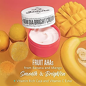 SOL DE JANEIRO Visibly Brightening and Smoothing Bom Dia AHA Body Cream 240mL/8.1oz