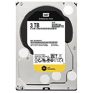 WD RE 3 TB Enterprise Hard Drive: 3.5 Inch, 7200 RPM, SATA III, 64 MB Cache - WD3000FYYZ (Renewed)