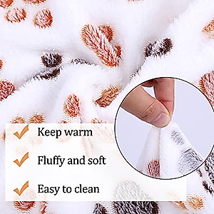 IAIGOGO Guinea Pig Blanket 3 Pack Small Animal Fleece Cage Liners Pet Warm Sleep Bedding Mat Hamster Carpet Bath Towel Quilt Cage Pad for Hamster Rabbit Ferrets Chinchillas