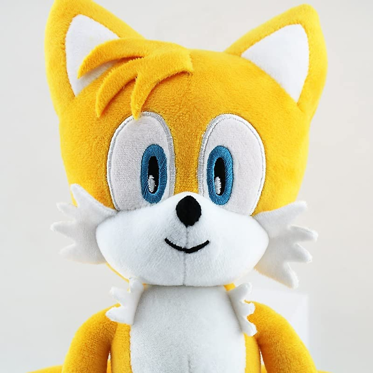 for The Hedgehog 11.8" Plush Toys, for Knuckles Shadow Tails Plush Doll Toys Gifts for Boys and Girls Cartoon Character Plush Children (Tails)