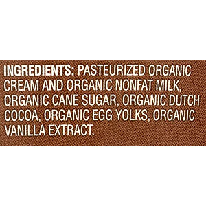Straus Family Creamery, Organic Dutch Chocolate Ice Cream, 1 16 oz (Frozen)