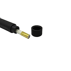 K Tool International 70550 Automotive Glass Fiber Sanding Pen with Extra Sanding Point for Garages, Repair Shops, and DIY, 20,000 + Fibers per Tip, Portable, Black