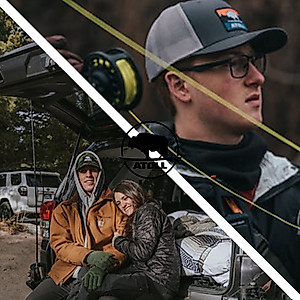 Atoll Trucker Hats Baseball Caps | 7 Hole Snapback Closure, Adjustable Strap, Breathable - One Size Fits Most SUP Co