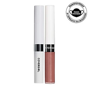 COVERGIRL Outlast All-Day Lip Color with Topcoat, Lipstick.22 Fl Oz, Pack of 1, Moisturizing Lipstick, Long Lasting Lipstick, Red Lipstick, Color That Lasts, All-Day Wear