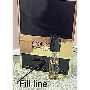 Carolina Herrera Supreme New 2020 Release Sample Spray Vial 1.5ml 0.05fl oz