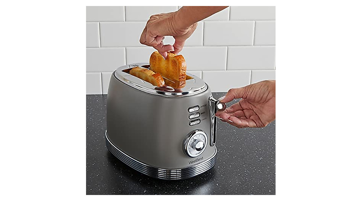West Bend 2-Slice Retro Toaster - 4 Functions & 6 Shades