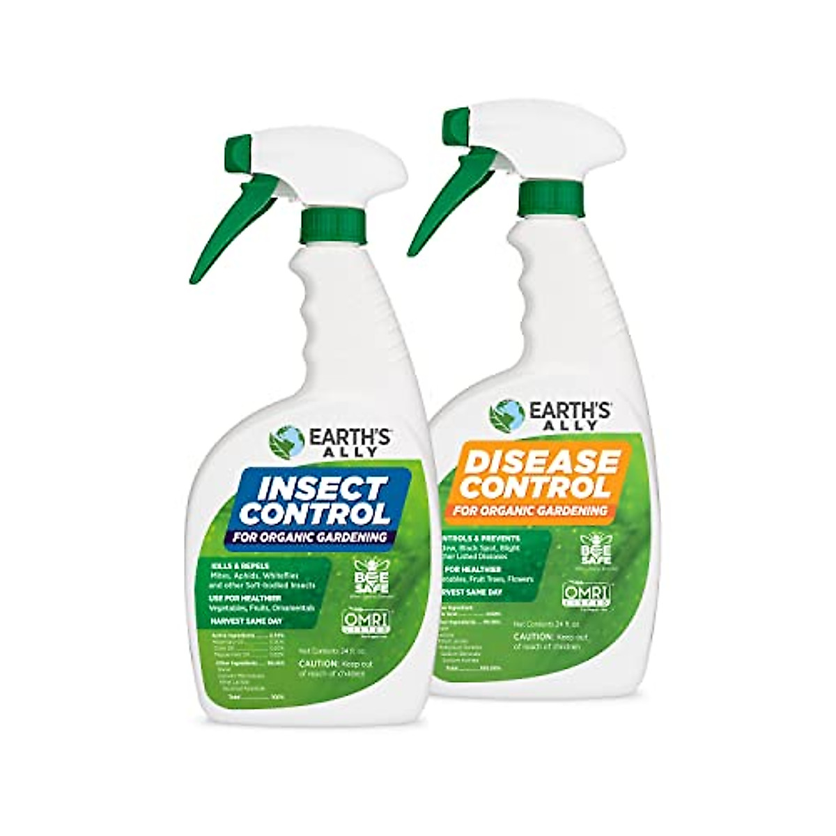 Earth’s Ally Plant Care Bundle – Insecticide and Fungicide Spray