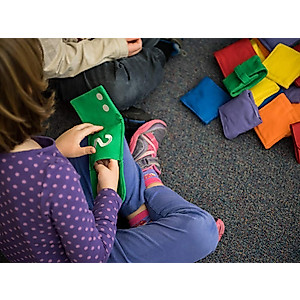 Learning Without Tears Tag Bags, Get Set for School Series- Pre-K Manipulative- Sensory, Math Skills, Match, Sort, Patterns, Circle Time, Centers, Fine Motor Skills- for School or Home Use