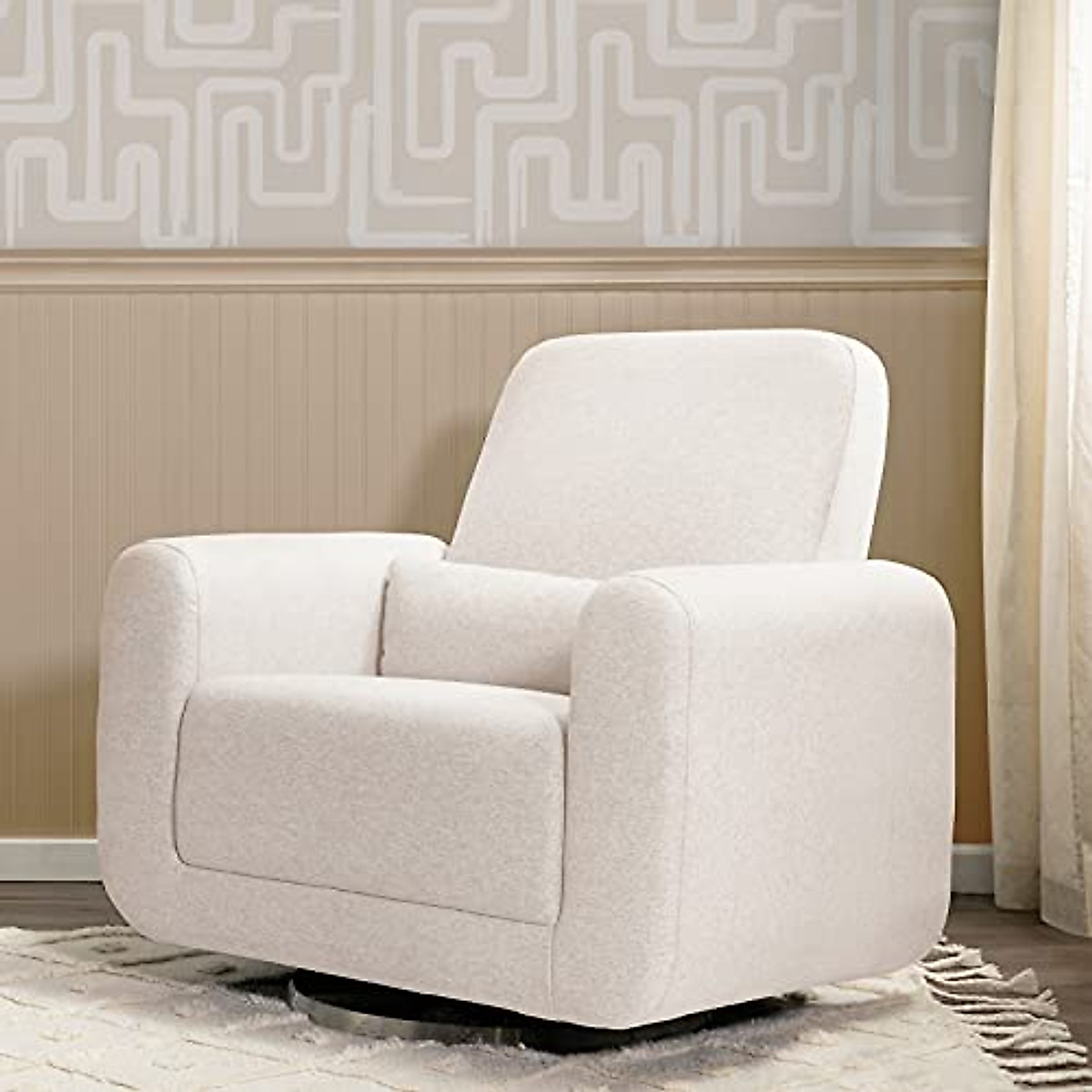 Tuba Extra Wide Swivel Glider in Eco-Performance Fabric | Water Repellent & Stain Resistant