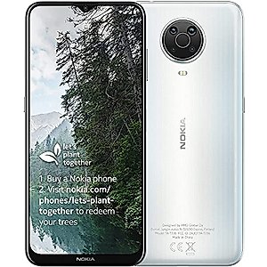 Nokia G20 Dual-SIM 64GB ROM + 4GB RAM (GSM Only | No CDMA) Factory Unlocked 4G/LTE Smart Phone (Glacier) - International Version
