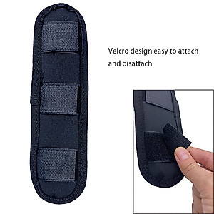 ZipSeven Removal Shoulder Pad Rifle Sling Cushion Replacement Foam Shoulder Strap Pads for Bag and Backpack… (1)