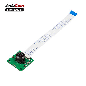 Arducam for Raspberry Pi Camera, 5MP Ultra Wide Angle Fisheye Lens, OV5647 Pi Camera Module with IR Filter and Manual Focus for Raspberry Pi 5/4B/3B /3B+