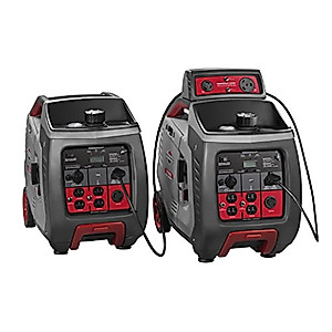 Briggs & Stratton 6278 120 Volt Parallel Cable Connector Kit for PowerSmart Series Inverters , Black