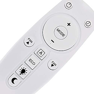 CHOUBENBEN Replacement Toshiba Window Air Conditioner Remote Control Model RG15C/E RG15CE