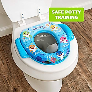 Ginsey PinkFong Baby Shark Soft Potty Training Seat, Sharktastic