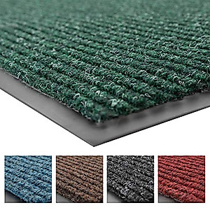Notrax - 109S0048GN 109 Brush Step Entrance Mat, for Home or Office, 4' X 8' Hunter Green