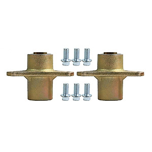 91.SCS 3 Stud Front Wheel Hub Steering Knuckle Spindle Kit for Go Kart ATV Quad 110cc 125cc