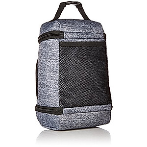 adidas Excel Insulated Lunch Bag, Jersey Onix Grey/Black, One Size