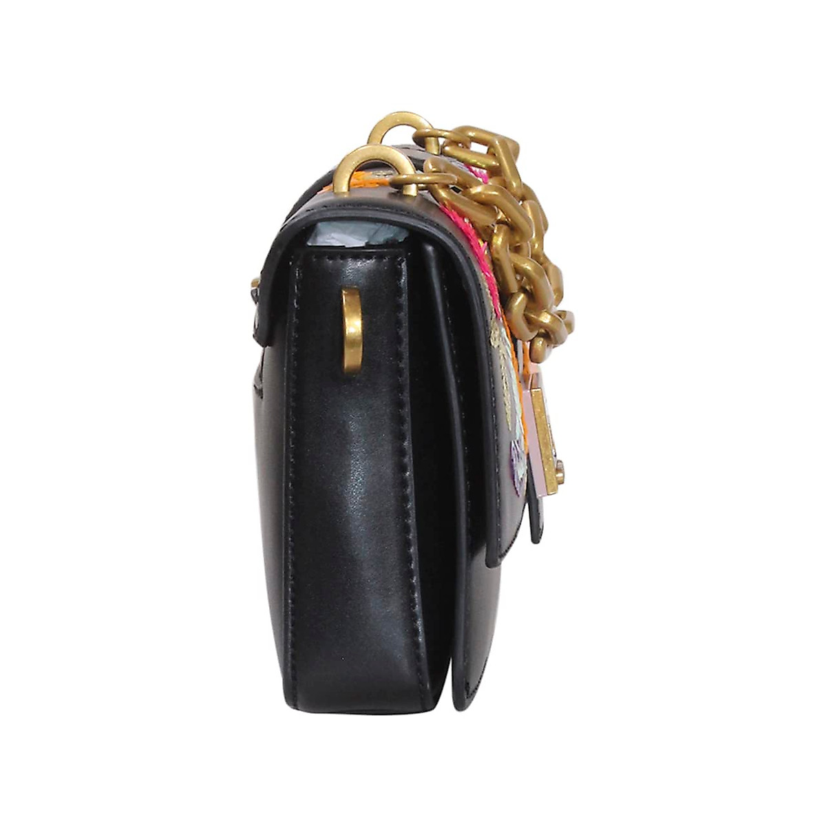 GUESS Morada Crossbody Flap Black Multi One Size