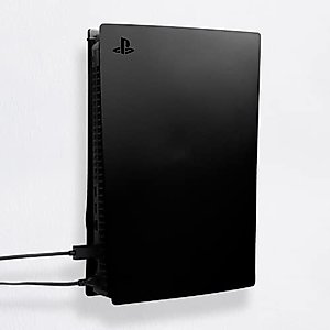 FLOATING GRIP Wall Mount Compatible with Playstation 5 Console (Standard: Fits PS5, Black)