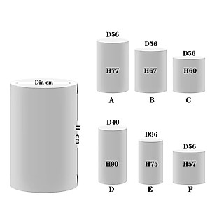 ittsmnt Cylinder Plinth Covers Underwater Mermaid Themed Pedestal Covers Glitter Seaweed Scales Baby Shower Girls 1st Birthday Party Cake Table Decor Banner