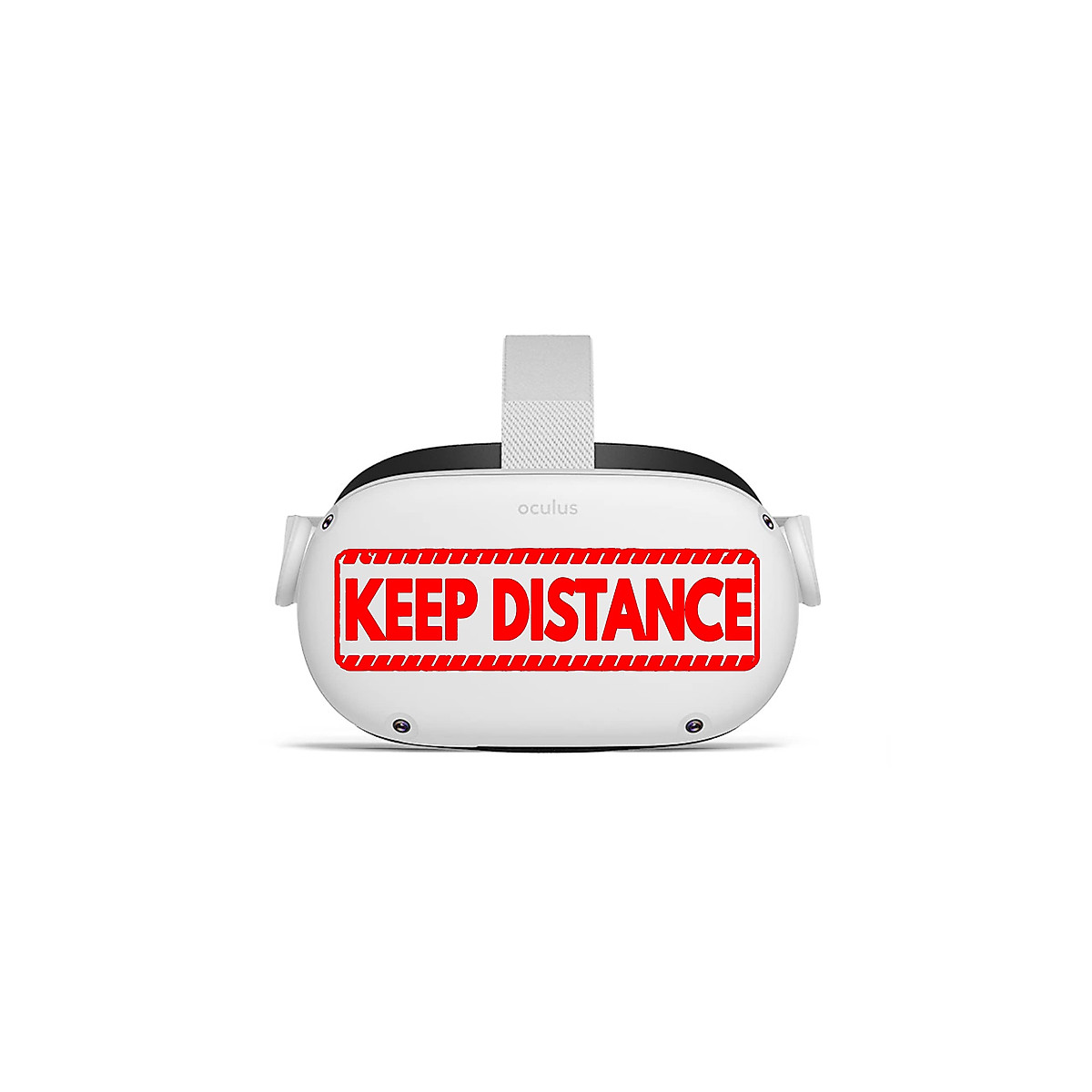 Keep Distance - Oculus Quest 2 - Decals - Red