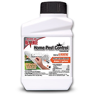 Bonide 4635 Concentrate Revenge Home Pest Control, 18 oz, Long Lasting Protection Kills 500+ Listed Insects, for Indoors and Outdoors