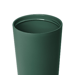 Simple Modern Insulated Tumbler with Lid and Straw | Leak-Proof Iced Coffee Cup | Ceramic-Lined Stainless Steel Travel Mug | Gifts for Women Her Him | Classic Signature | 24oz | Forest