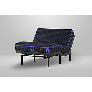 iDealBed S4 Nebula Luxury Hybrid Mattress + 3i Custom Adjustable Bed Sleep System, Comfort, Cooling & Support, Advanced Silent Operation, Wireless (Nebula Medium Soft, Twin XL)