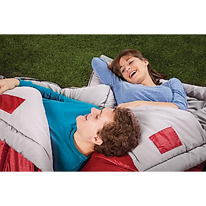 Coleman Palmetto Cool-Weather Sleeping Bag, 30°F Lightweight Camping Sleeping Bag for Adults, No-Snag Zipper with Stuff Sack Included