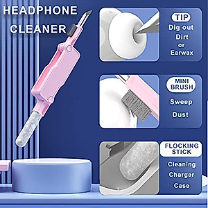 LA BARFUMERIE Electronics Cleaner Kit. Keyboard Brush, Airpod Cleaning Tool, Phone Screen Cleaner. for Computers, MacBooks, Laptops, Airpods Pro, Headphones.