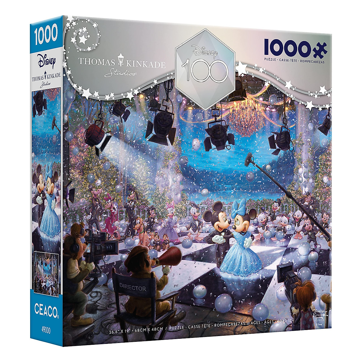 Ceaco - Disney's 100th Anniversary - Thomas Kinkade - 100th Anniversary Celebration - 1000 Piece Jigsaw Puzzle