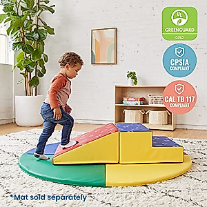 ECR4Kids Softzone Little Me Climb and Slide, Toddler Playset, Assorted, 2-Piece