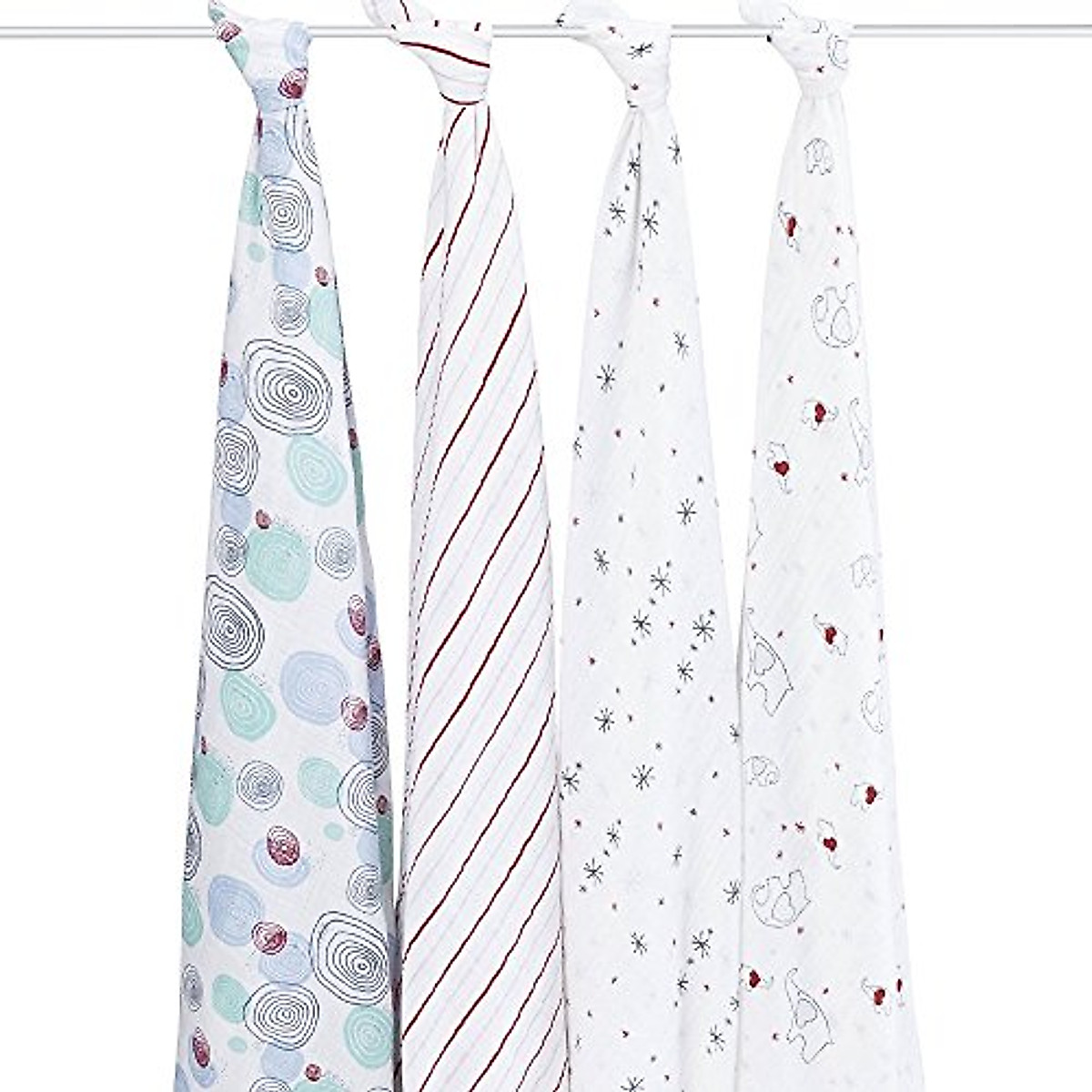 Aden and Anais Swaddle Blanket in Adore-able