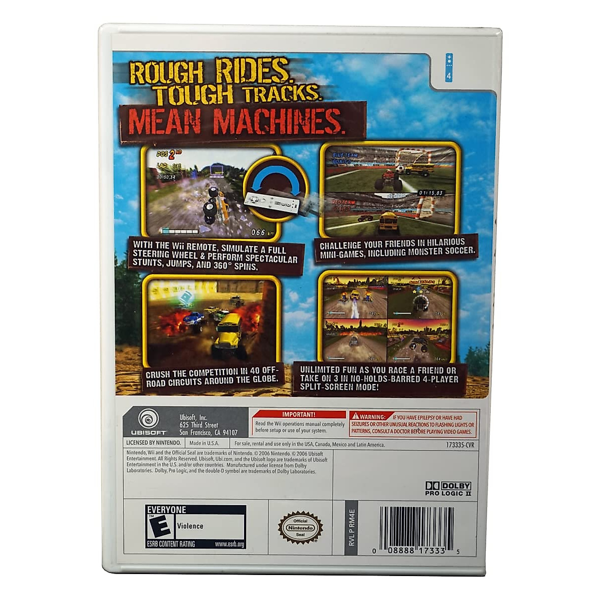 Monster 4x4: World Circuit - Nintendo Wii