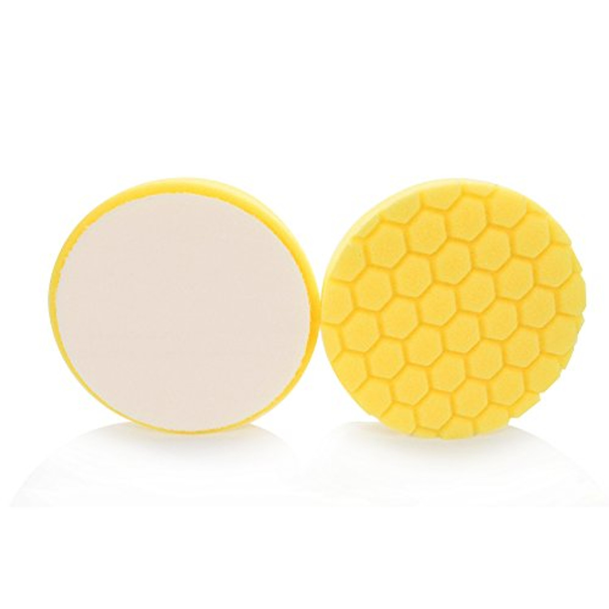 Chemical Guys BUFX_101HEX6 BUFX_101_HEX6 Hex-Logic Heavy Cutting Pad, Yellow (6.5 Inch Pad Made for 6 Inch Backing Plates)