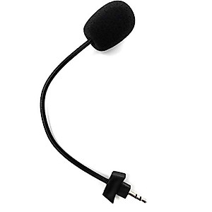 TNE Replacement 2.5mm Microphone Boom Game Mic for PDP Afterglow AG9 Legendary Collection Sound of Justice AG 9+ Armored Wireless Xbox One PS4 Playstation 4 Nintendo Switch Gaming Headphones