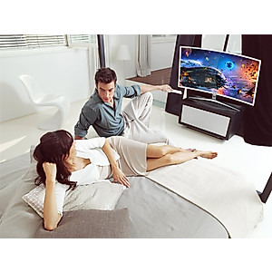 Viotek NB32C 32” LED Curved Computer Monitor – 1920 x 1080p Monitor with 60hz Refresh Rate