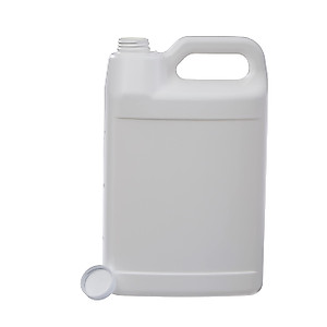 Hudson Exchange - 1006+1106-6 1 Gallon F-Style Plastic Jug with Cap, HDPE, White, 6 Pack