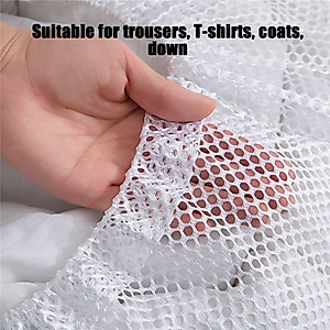 Generic Mesh Laundry Bag With Drawstring, Wash Bag for Delicates, Garment Laundry Mesh Bag for Family, College Dorm, Apartment (3, Small)