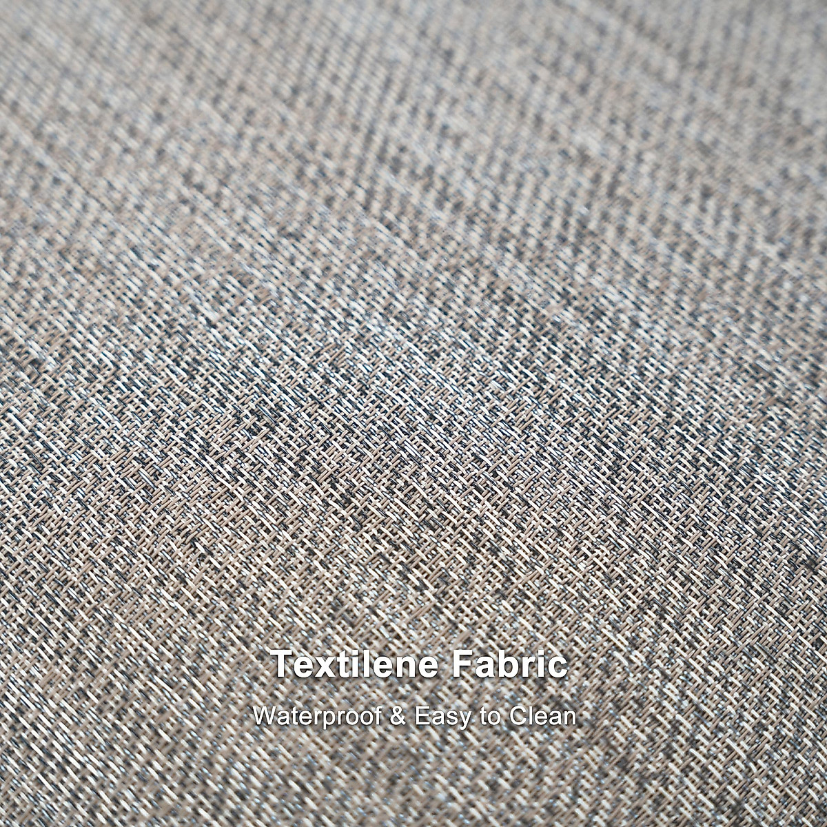 PURPLE LEAF Bar Stool Set of 2 Outdoor Bar Chairs with Footrest Bar Height Stools Hold 300 Pounds Wicker Dark Gray Barstools