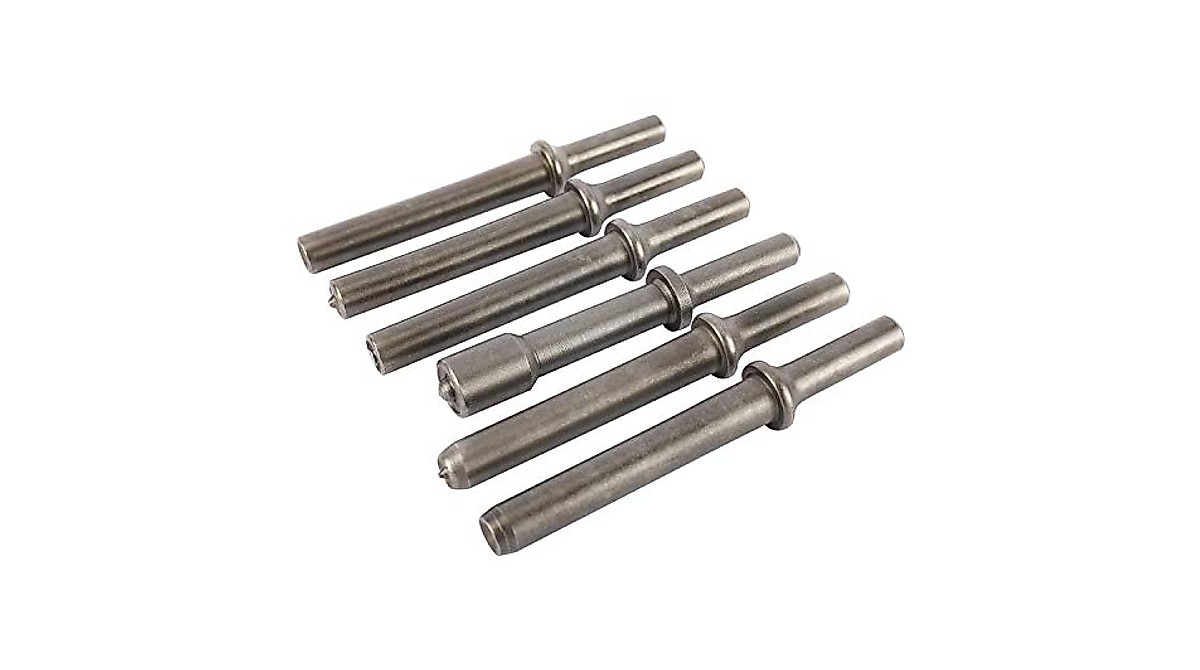 Heavy Duty Pneumatic Rivet Hammer Set | YaeCCC 7-Piece Kit