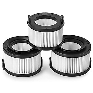 Levoit Vacuum Cleaner Replacement HEPA Filter, VortexIQ 40-RF, 3-Pack Set, 1 Main Filter 2 Pre Filters, White